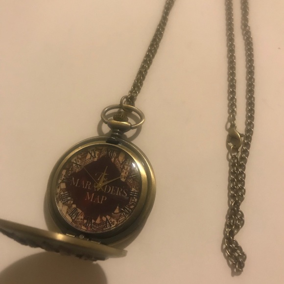 Accessories | Brand New Marauders Map Custom Pocket Watch | Poshmark
